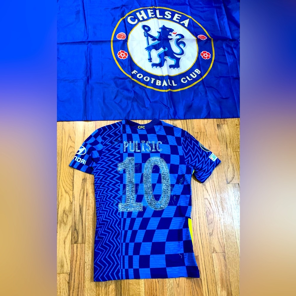 Christian Pulisic #10 Chelsea Fc 2021/22 Home Jersey … - Gem
